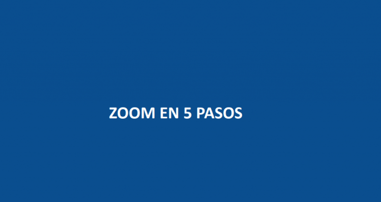 Tutorial | Zoom en 5 pasos - Canvas